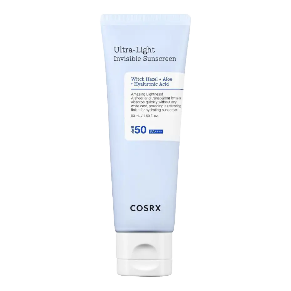 COSRX Ultra-Light Invisible Sunscreen SPF50 PA++++ – Barbershop.no