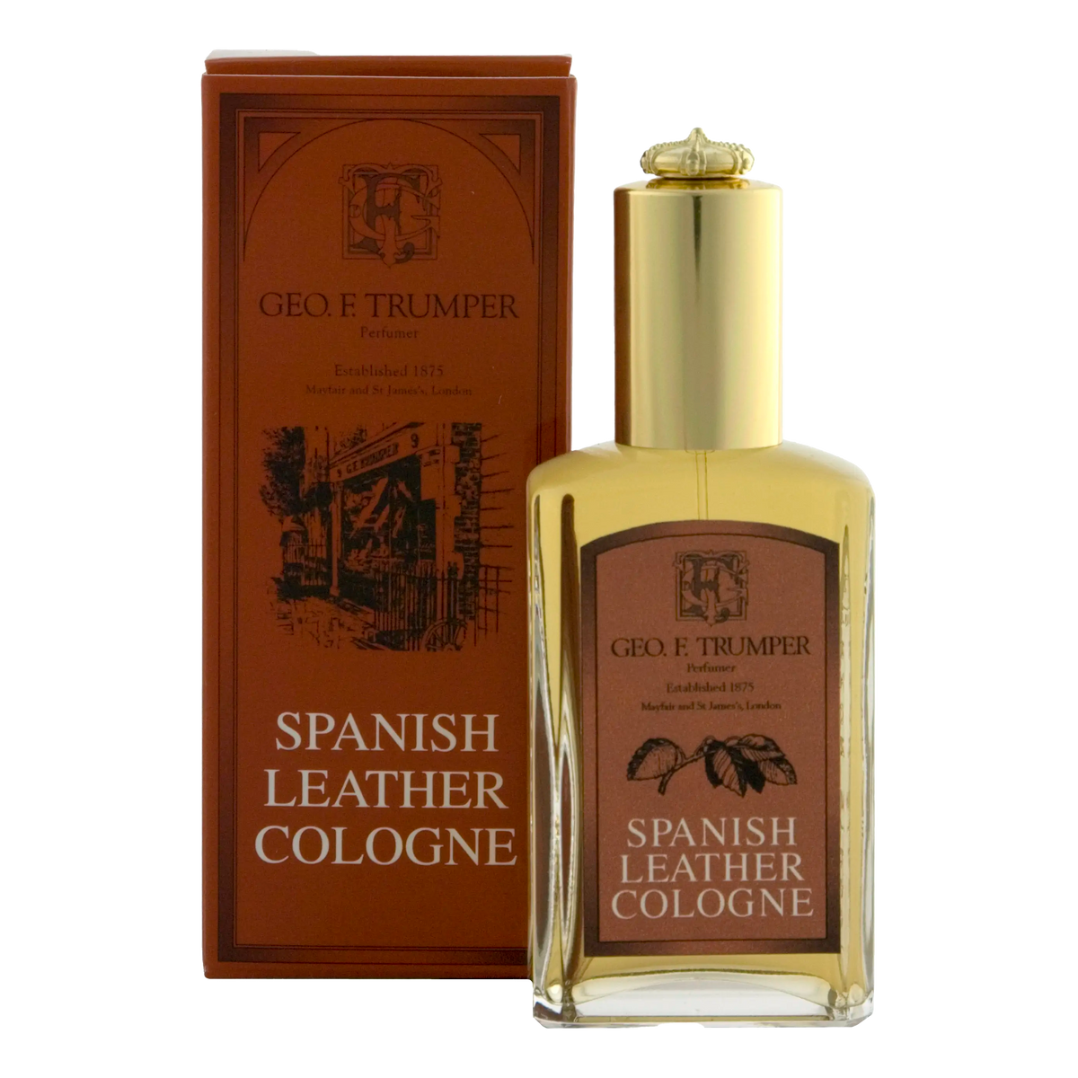 Geo F. Trumper Cologne - Spanish Leather – Barbershop.no