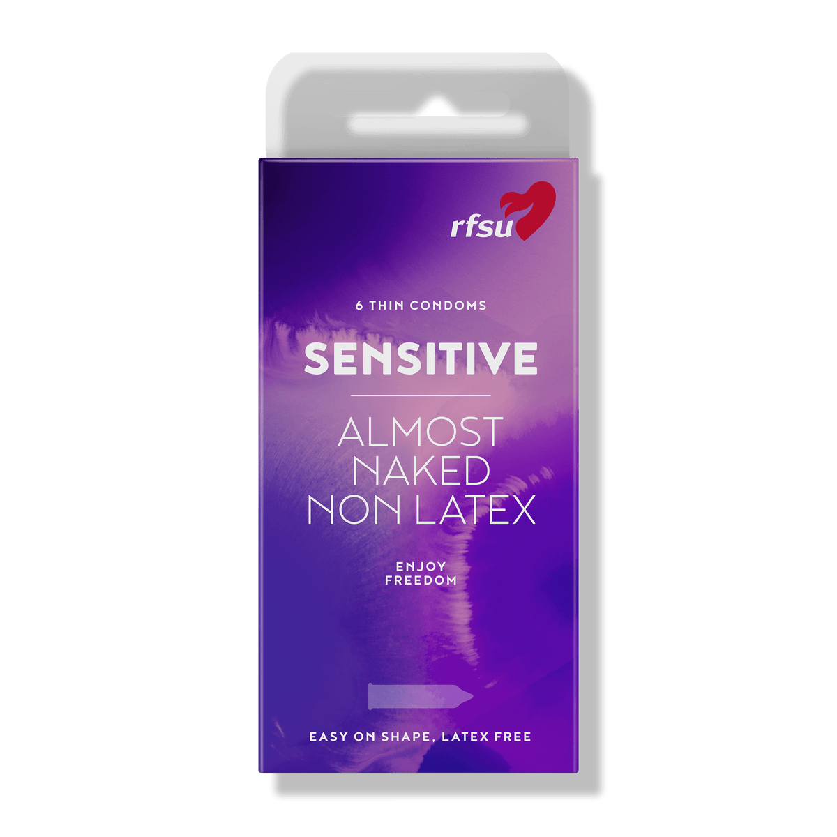 RFSU kondomer Sensitive 6-pakning – Barbershop.no
